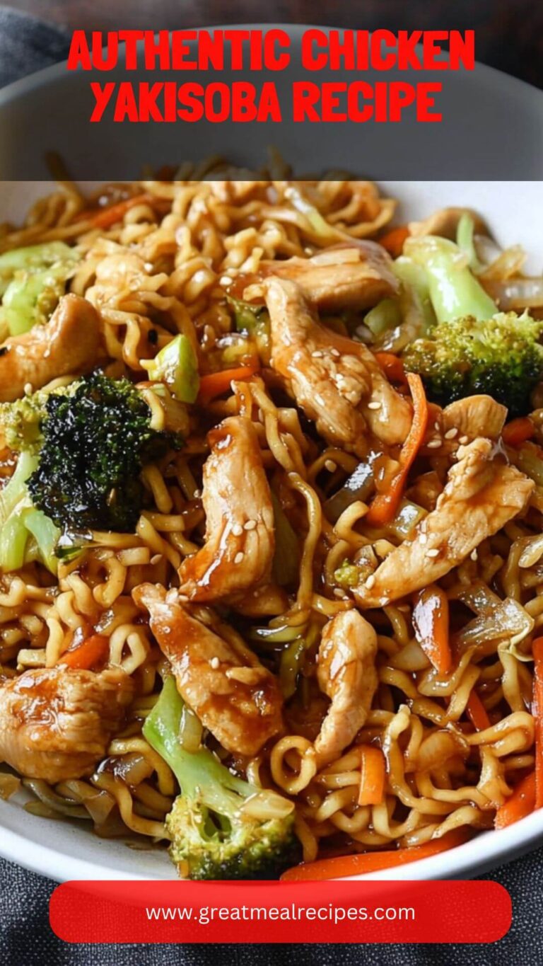 Authentic Chicken Yakisoba Recipe - Great Meal Recipes - Great Meal Recipes