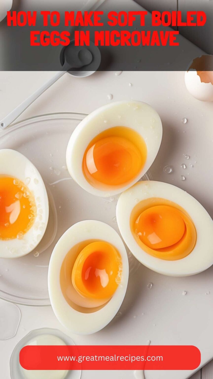 How To Make Soft Boiled Eggs In Microwave - Great Meal Recipes