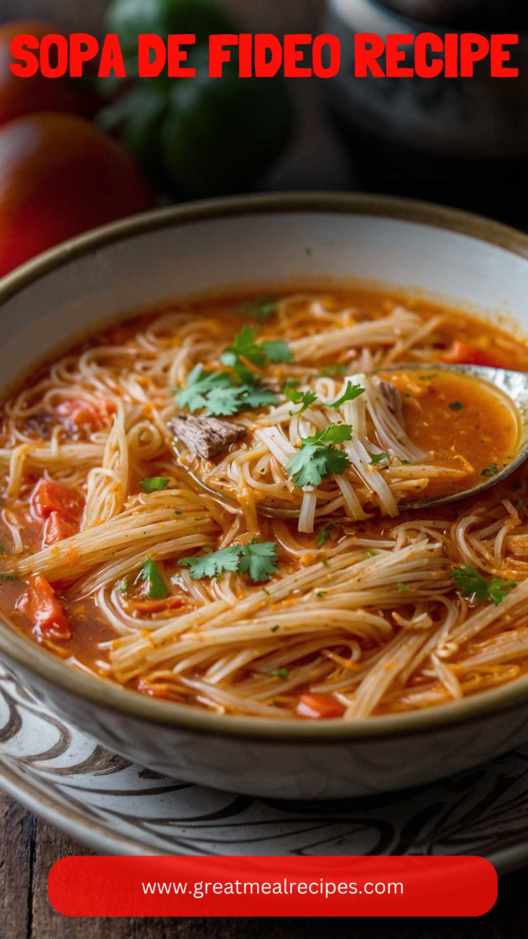 Sopa De Fideo Recipe - Great Meal Recipes